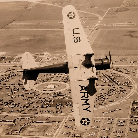 Other | Bt 9 Training Aircraft Over Randolph Field 1939 | Poshmark